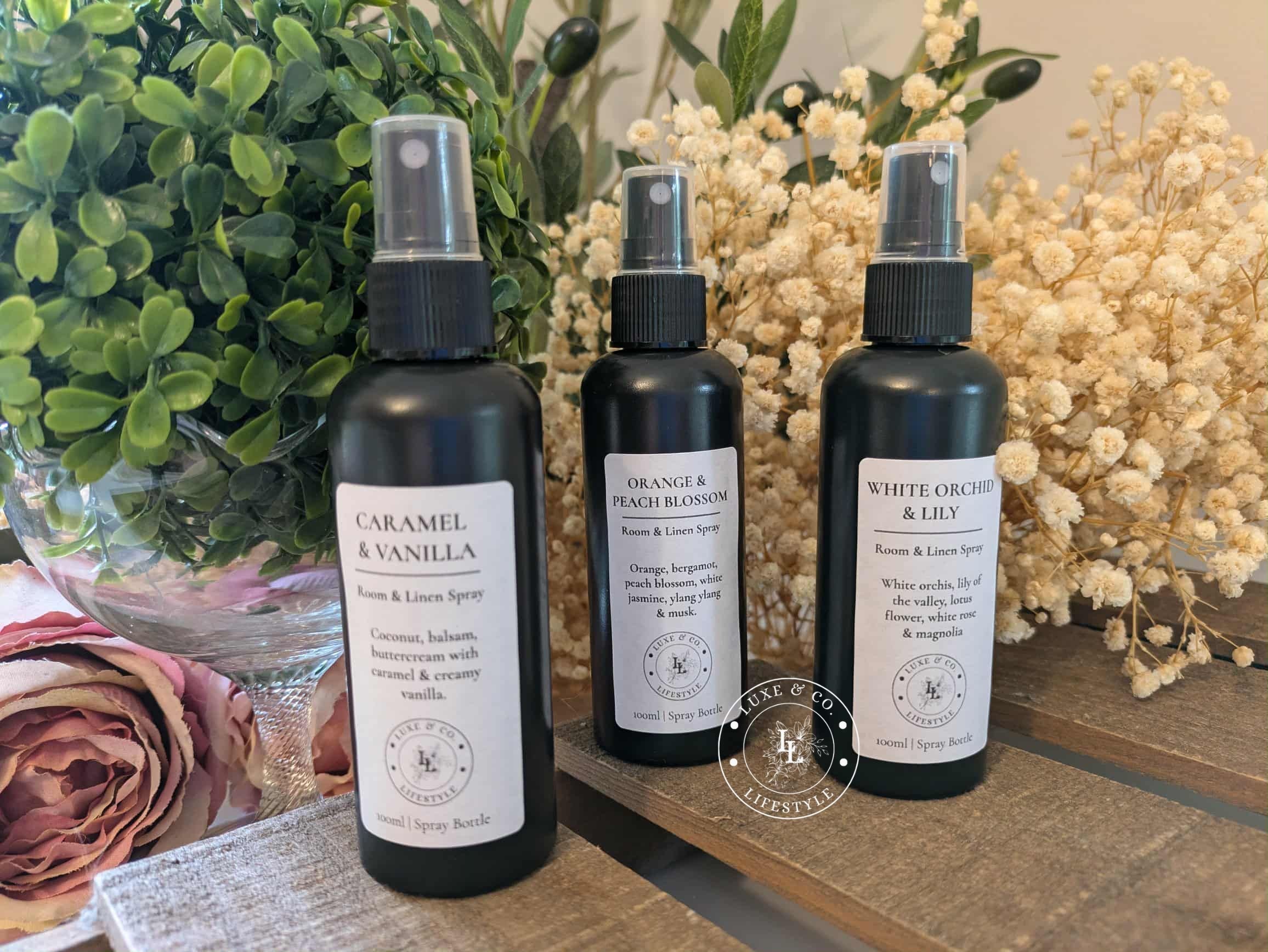 Room & Linen Sprays – Luxe & Co. Lifestyle